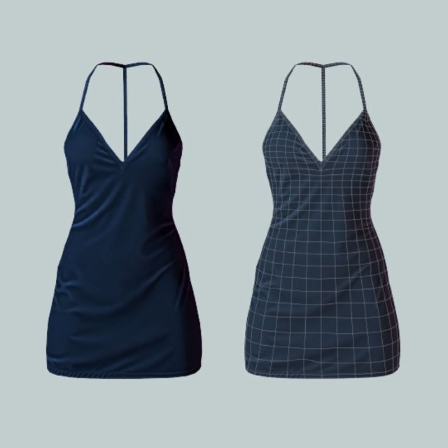 Clothing low-poly 3D Model in Clothing 3DExport