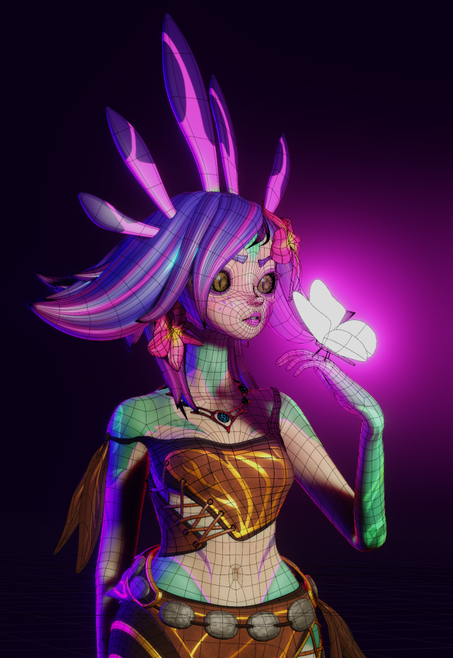 Neeko LOL 3D Model in Woman 3DExport