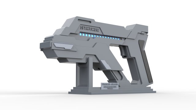 Asuran Replicator Stunner - Stargate - Printable - STL files 3D Print ...