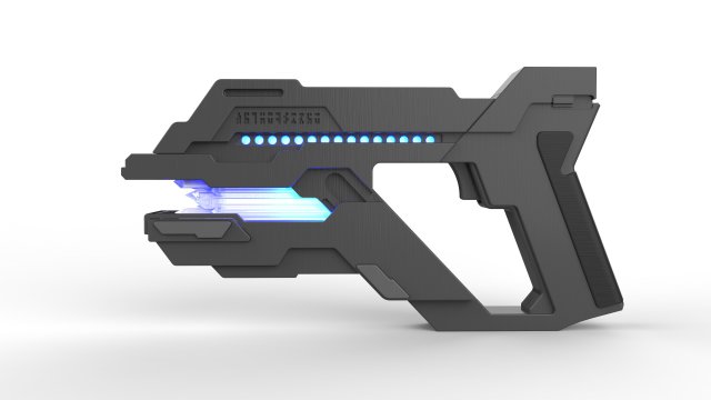 Asuran Replicator Stunner - Stargate - Printable - STL files 3D Print ...