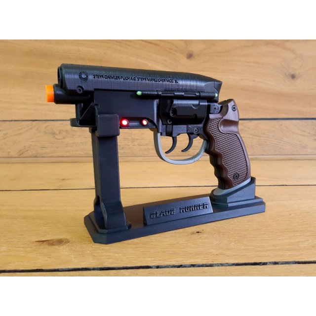 Deckards Pistol - Blade Runner - Printable - STL files 3D Print Model ...