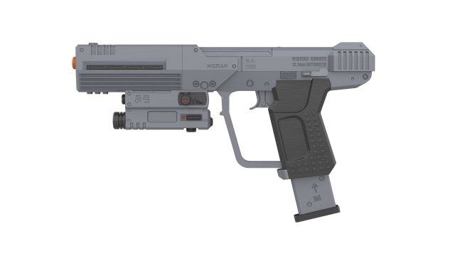 M6C Socom - Halo - Printable - STL files 3D Print Model in Toys 3DExport