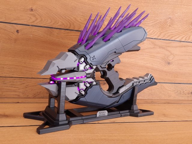 Needler - Halo Infinite - Printable - STL files 3D Print Model in Toys ...