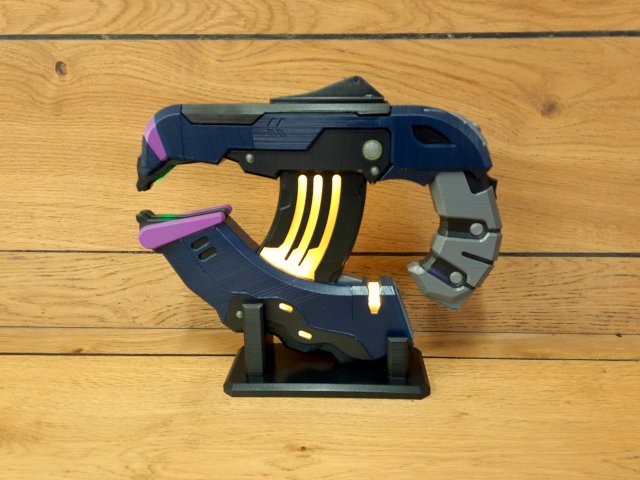 H2A Plasma Pistol - Halo - Printable - STL files 3D Print Model in Toys ...