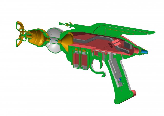 Shrink Ray Cannon - Outer Worlds - Printable - STL files 3D Print Model ...