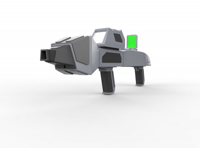 Type 3 Next Generation Phaser Rifle - Star Trek - Printable - STL files ...
