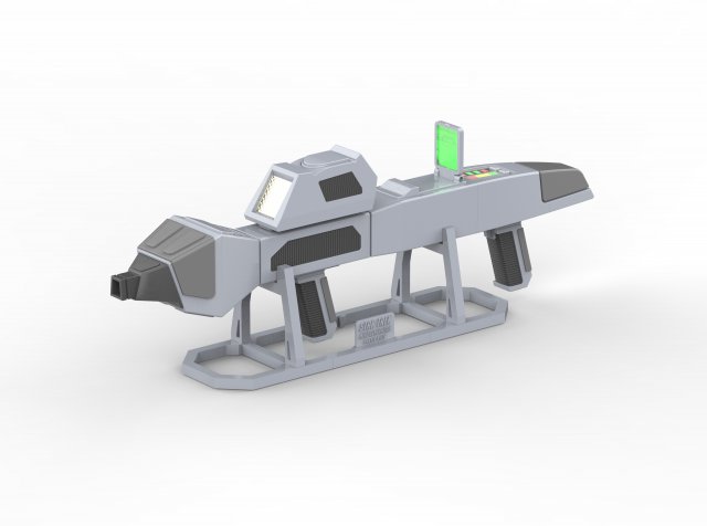 Type 3 Next Generation Phaser Rifle - Star Trek - Printable - STL files ...
