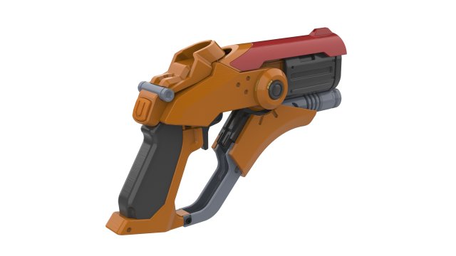 Mercy Blaster 3 Skins - Overwatch - Printable - STL files 3D Print ...