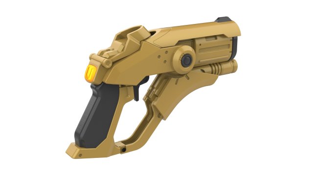 Mercy Blaster 3 Skins - Overwatch - Printable - STL files 3D Print ...