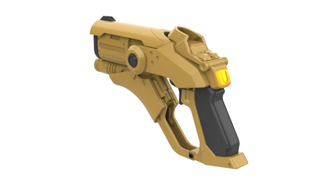 Mercy Blaster 3 Skins - Overwatch - Printable - STL files 3D Print ...
