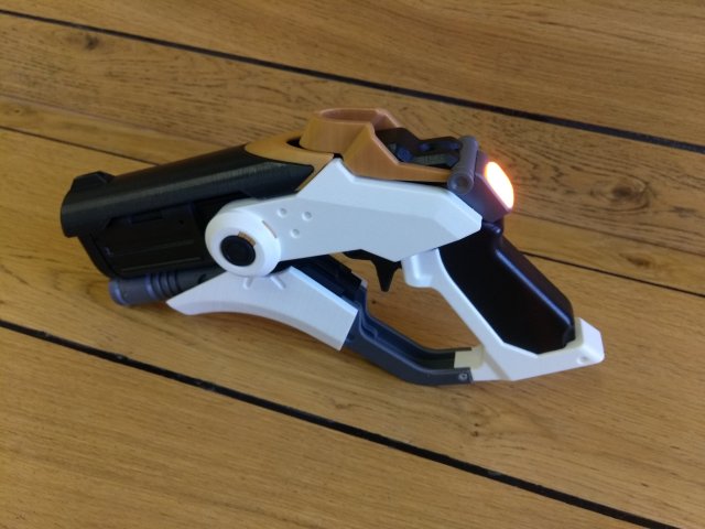 Mercy Blaster 3 Skins - Overwatch - Printable - STL files 3D Print ...