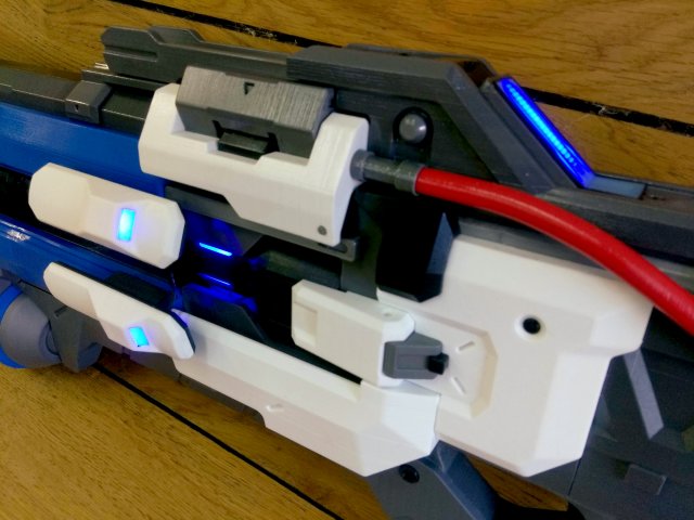 Soldier 76 Pulse Cannon - Overwatch - Printable - STL Files 3D Print ...