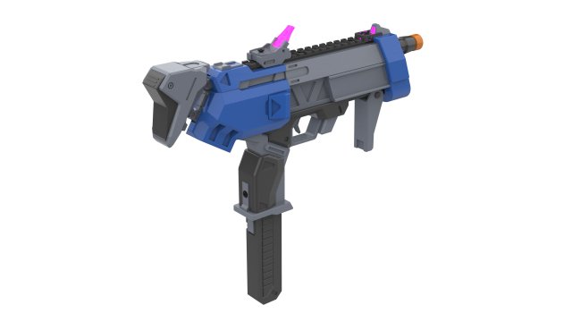 Sombra Cannon Original Skin - Overwatch - Printable - STL files 3D ...