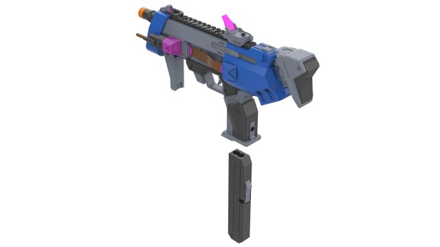 Sombra Cannon Original Skin - Overwatch - Printable - STL files 3D ...
