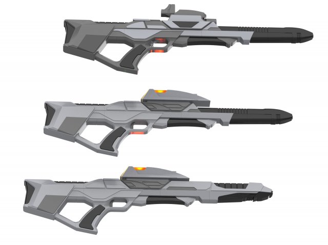 Type 3 Phaser Rifles Bundle - Star Trek First Contact - Printable - STL ...