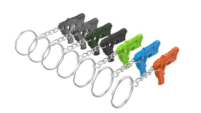 Keychain - Alternator - APEX - Printable - STL files 3D Print Model in ...