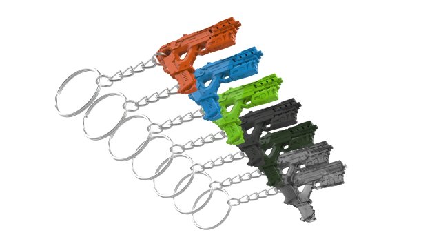 Keychain - Alternator - APEX - Printable - STL files 3D Print Model in ...