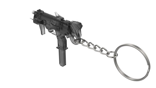 Keychain - Sombra Blaster - Overwatch - Printable - STL files 3D Print ...