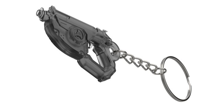 Keychain - Tracer Mach T Blaster - Overwatch - Printable - STL files 3D ...