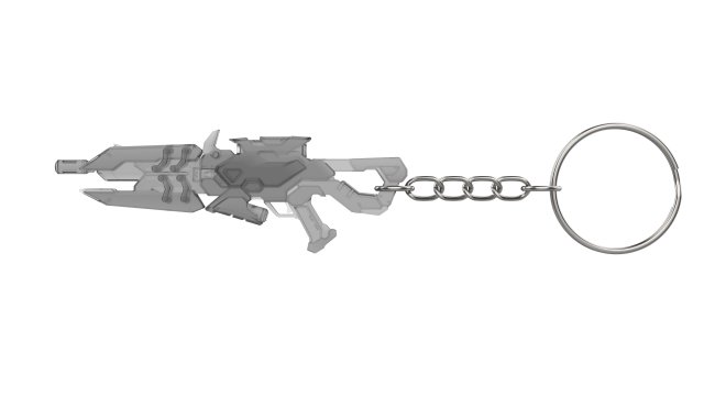 Keychain - Widowmaker Talon Skin Sniper Rifle - Overwatch - Printable ...
