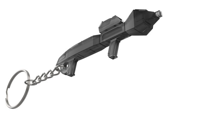 Keychain - The Next Generation Type 3 Phaser Rifle - Star Trek ...
