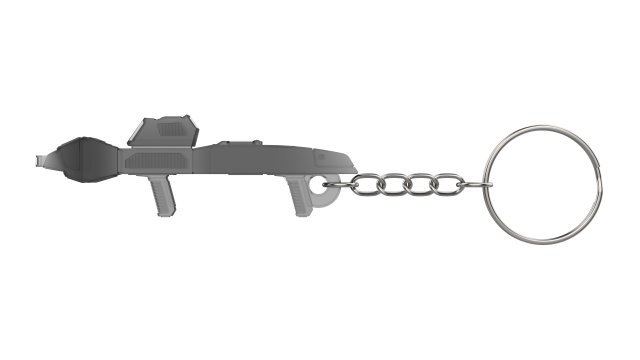 Keychain - The Next Generation Type 3 Phaser Rifle - Star Trek ...