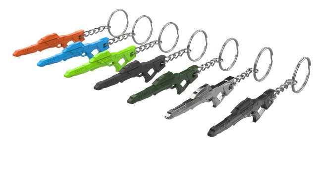 Keychain - Type 3A Phaser Rifle - Star Trek First Contact - Printable ...