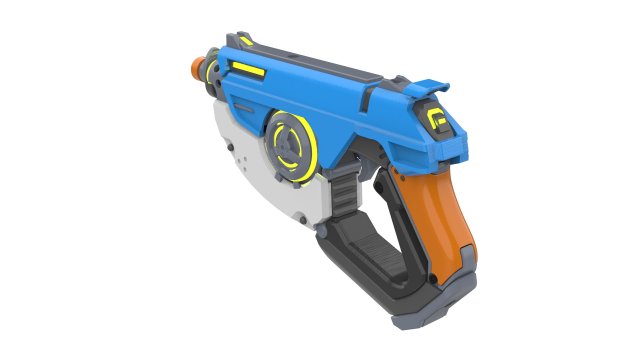 Tracer Blaster Mach T Skin Skin - Overwatch - Printable - STL files 3D ...