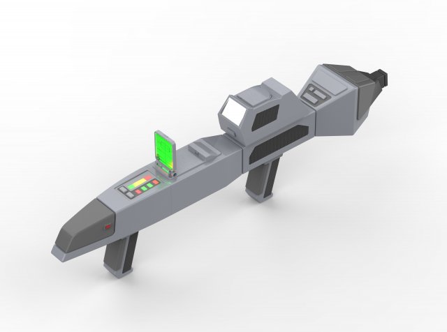 The Next Generation Type 3 Phaser Rifle - Star Trek - Printable - STL ...