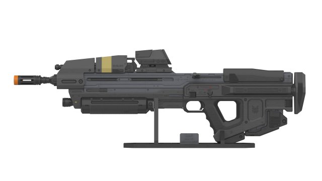 MA40 Assault Rifle - Halo - Printable - STL OBJ CAD bundle - Commercial ...