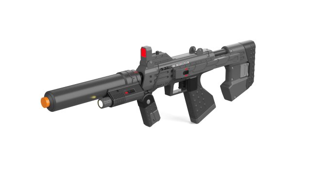 M7 SMG - Halo - Printable - STL OBJ CAD bundle - Commercial Use 3D ...