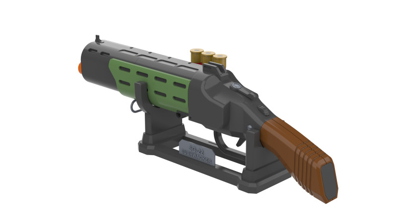 SG-22 Bushwhacker - Helldivers 2 - Printable - STL files - Personal Use ...