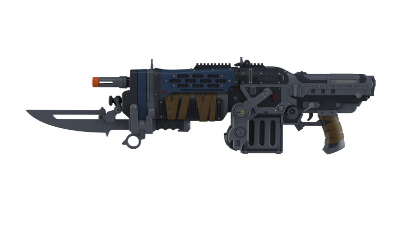 Retro Lancer E-DAY - Gears Of War E-DAY - Printable - STL files ...