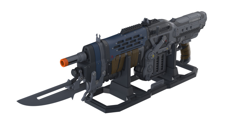 Retro Lancer E-DAY - Gears Of War E-DAY - Printable - STL files ...