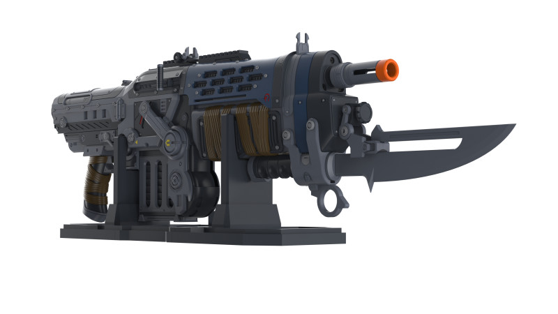Retro Lancer E-DAY - Gears Of War E-DAY - Printable - STL files ...