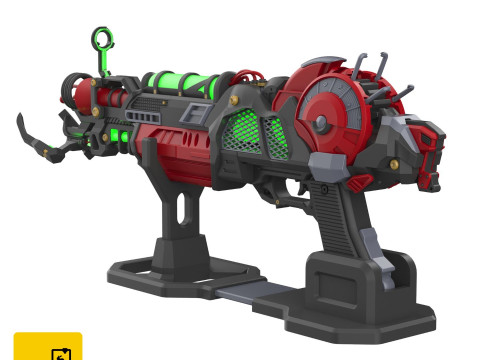 Ray Blaster Mark II COD - Printable - STL files - Personal Use 3D Print ...