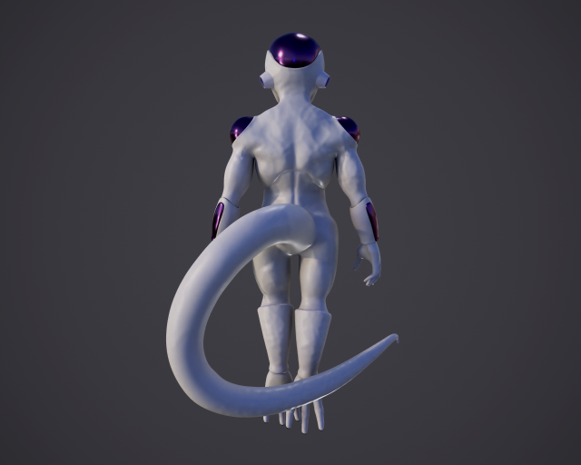 Frieza - Dragon ball z high poly Modèle 3D in Fantasme 3DExport