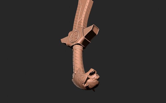 Power Rangers Saba Sword 3D print model Modelo de impresión 3D in ...