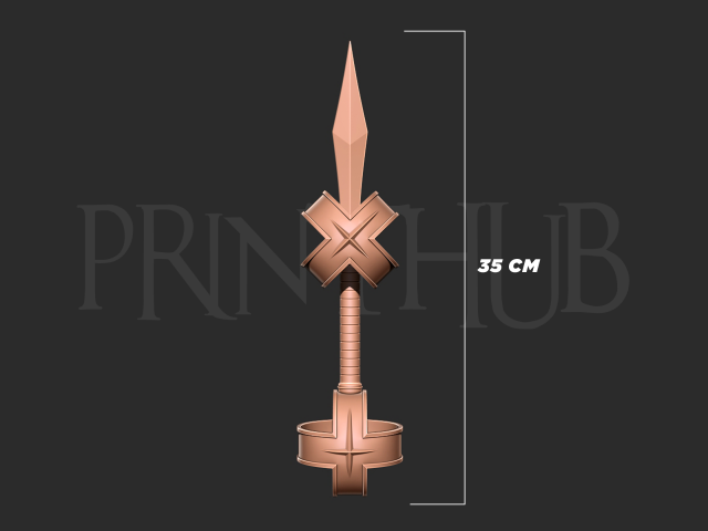 Sukuna Cursed Tool Weapon - Jujutsu Kaisen 3D Print Model in Scans and ...