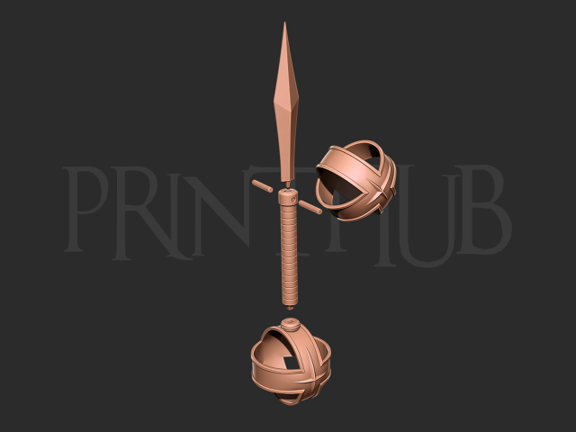 Sukuna Cursed Tool Weapon - Jujutsu Kaisen 3D Print Model in Scans and ...