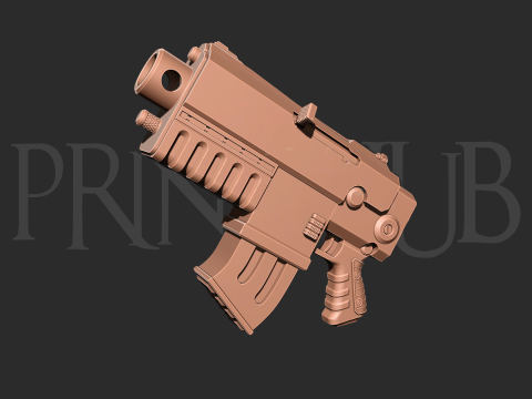 Warhammer 40K Bolt cosplay prop 3D print model 3D Print Model in Scans ...