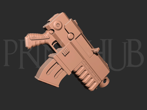 Warhammer 40K Bolt cosplay prop 3D print model 3D Print Model in Scans ...