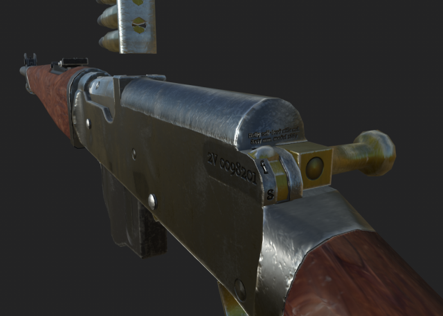 Self-Load Rifle Free 3D Model in Rifle 3DExport