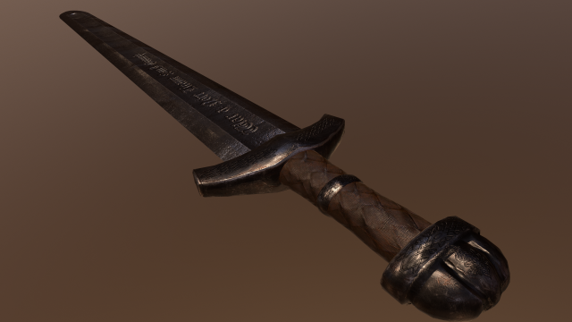 Karoling sword Free 3D Model in Melee 3DExport
