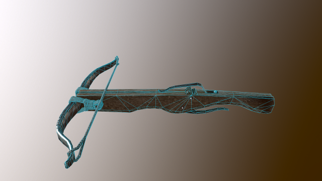 Crossbow V1 Free 3D Model in Projectiles 3DExport