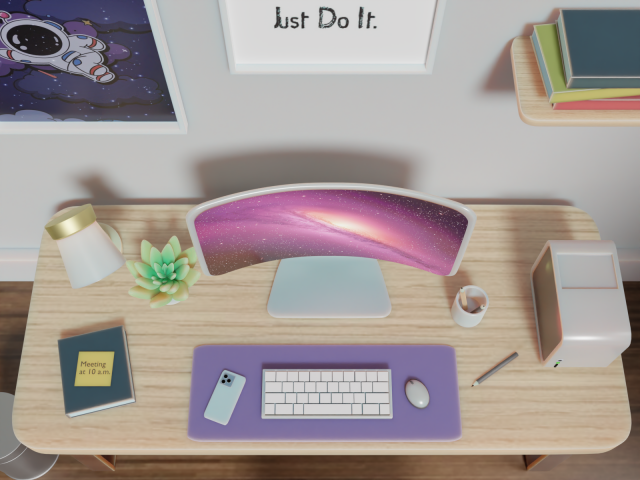 Computer room 3D Model in Office 3DExport