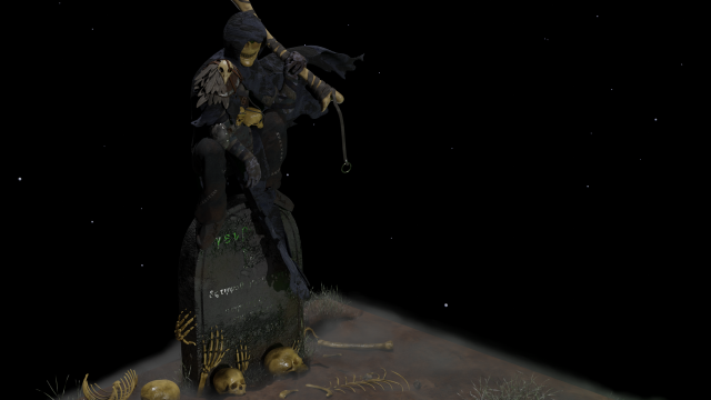 Reaper 3D Model in Fantasy 3DExport