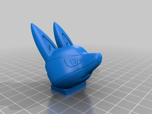 Lucario figure pokemon 3D Print Model in Animals 3DExport