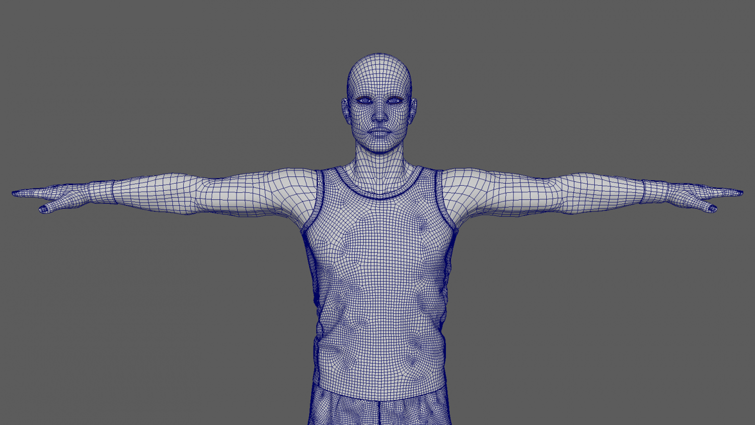 Athlete Runner 3D Model in Man 3DExport