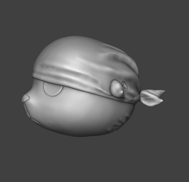 Roronoa Chopper 3D Print Model in Sculpture 3DExport